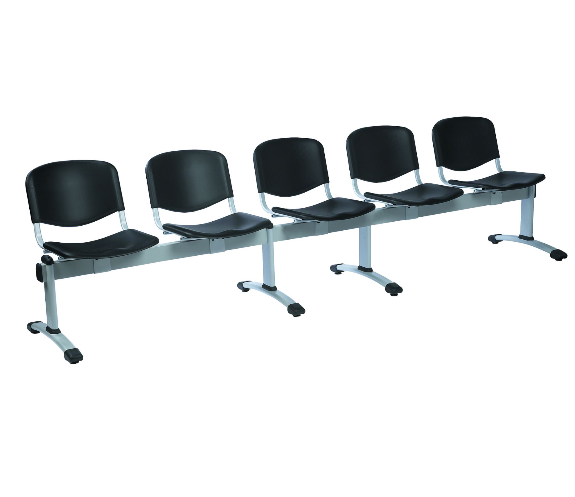 5 Seat Venus Visitor Modular Chair, Moulded Plastic - Podiatry Products